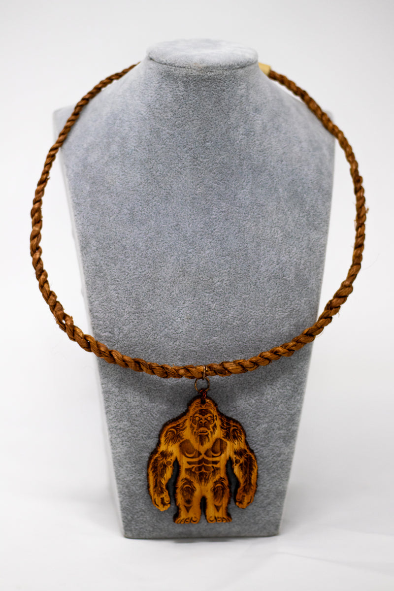 Cedar Bigfoot Necklace - Cedar Rope – o-hal-chid